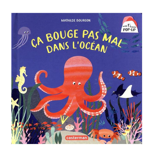 Livre Ça bouge pas mal dans l'océan - Casterman – French Blossom