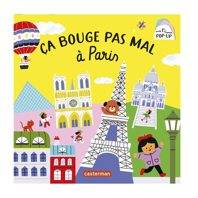 Livre ca bouge pas mal à Paris - Casterman – French Blossom