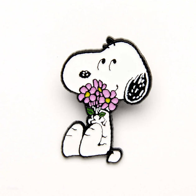 Pin's - Snoopy - Calin Fleurs – French Blossom